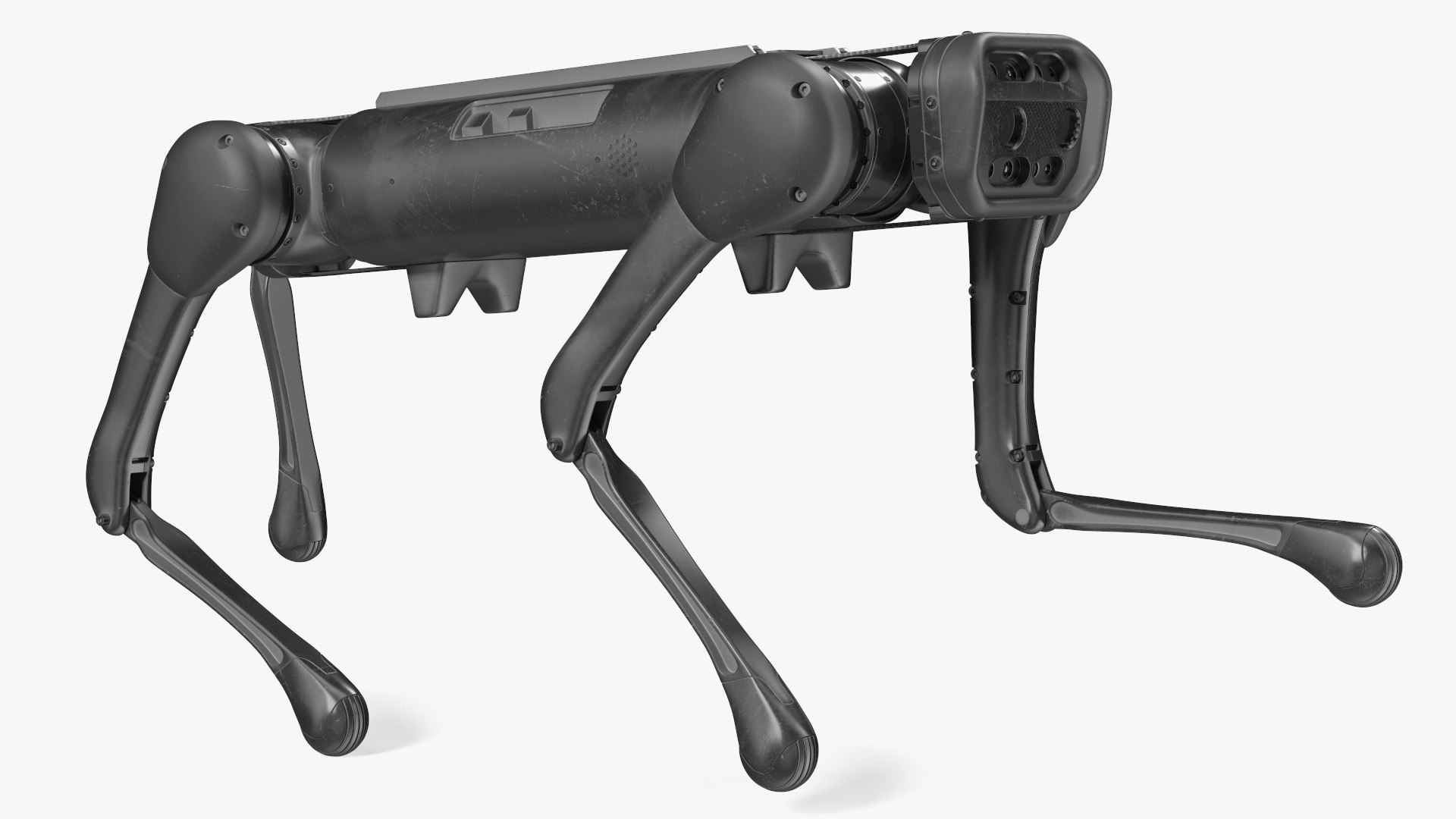 Dirty Robot Dog Aliengo Rigged 3D - TurboSquid 2083916