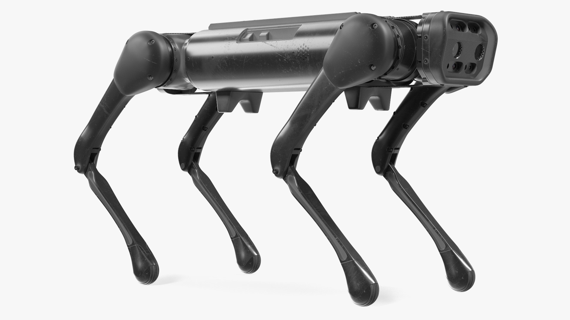 Dirty Robot Dog Aliengo Rigged 3D - TurboSquid 2083916