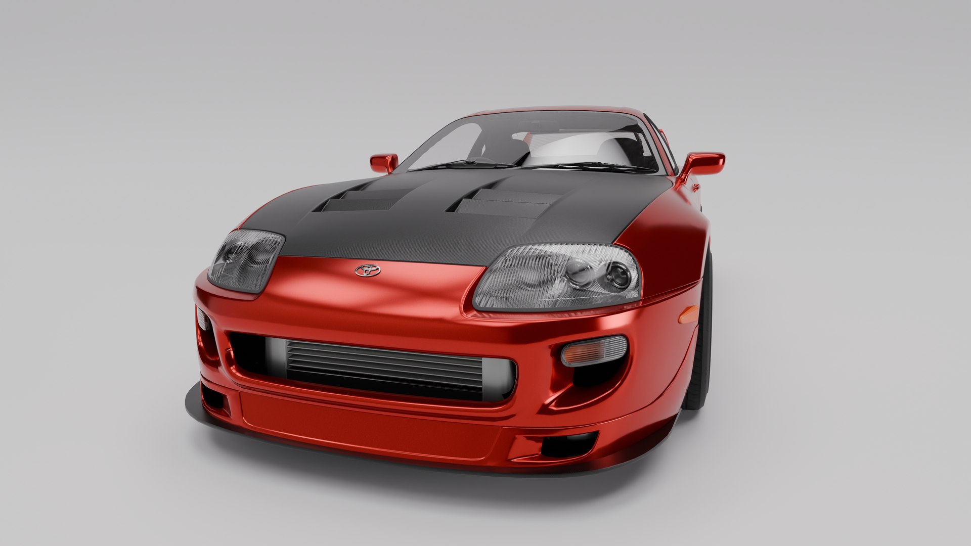 3D Toyota Supra Mk4 Model - TurboSquid 2225672