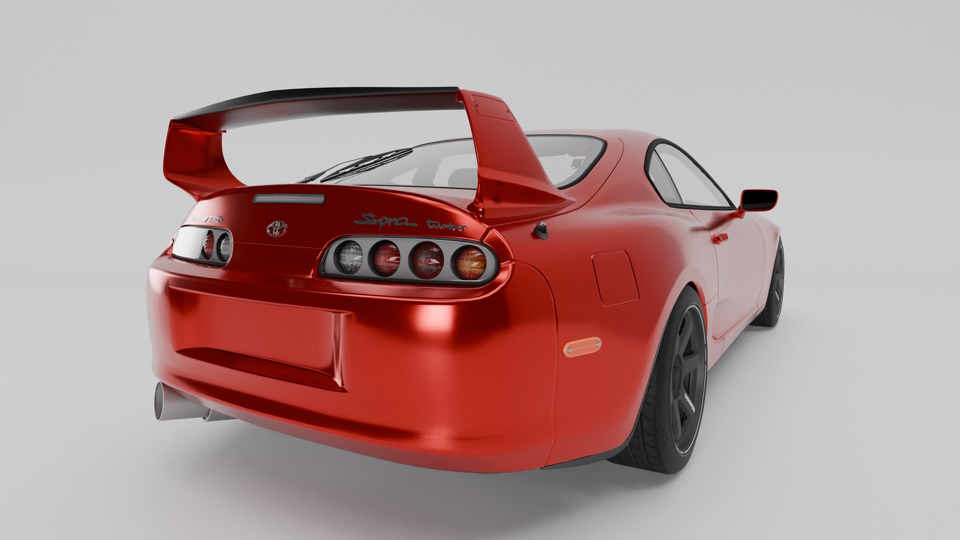 3D Toyota Supra Mk4 Model - TurboSquid 2225672