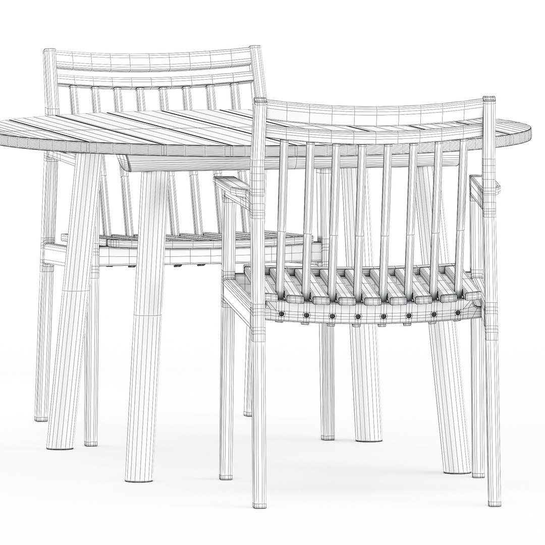 Sammen M1 And Taro Table 3D Model - TurboSquid 1997855