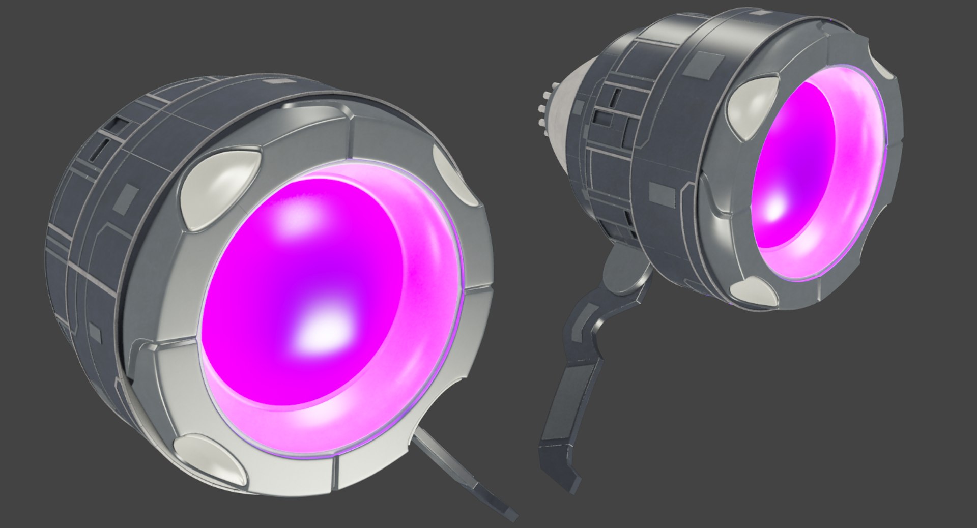 Science fiction space engines 3D model - TurboSquid 1178942