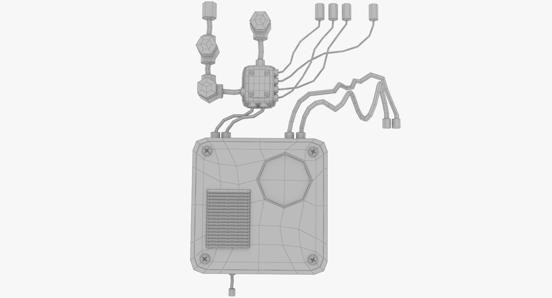 Switchboard Wires 3D Model - TurboSquid 1322744