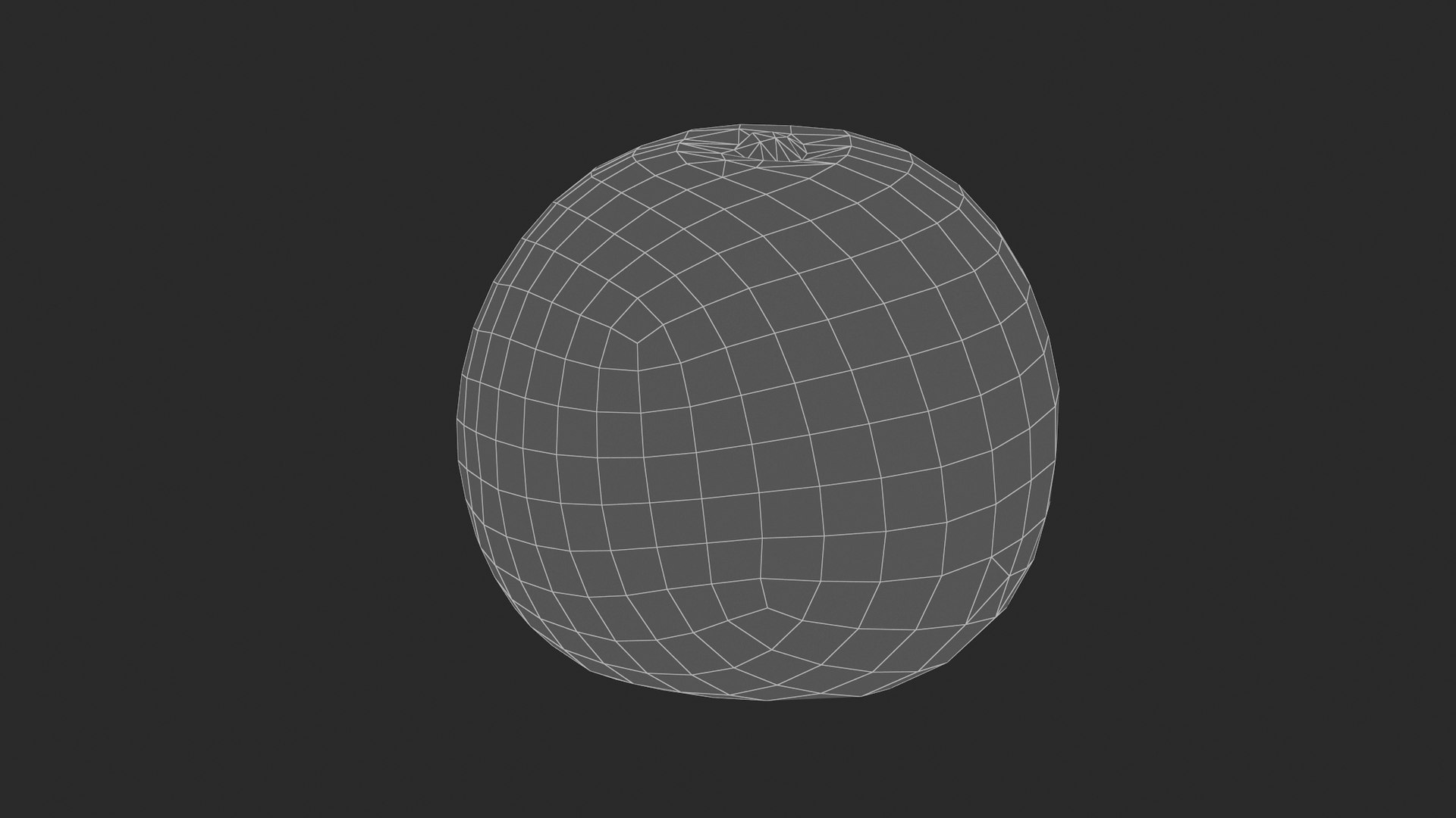 Orange Low Poly PBR Realistc 3D model - TurboSquid 2098496