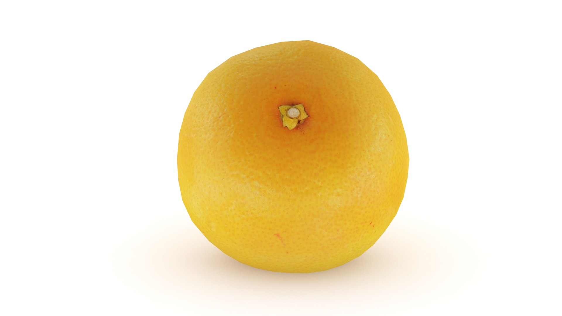 Orange Low Poly PBR Realistc 3D model - TurboSquid 2098496