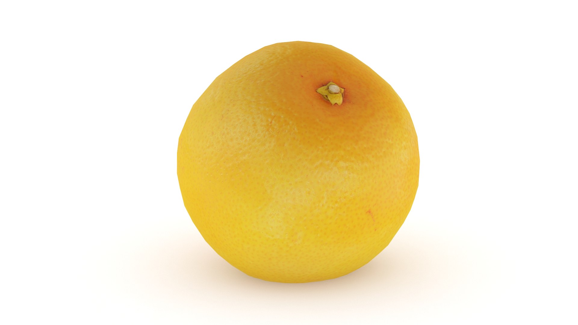 Orange Low Poly PBR Realistc 3D model - TurboSquid 2098496