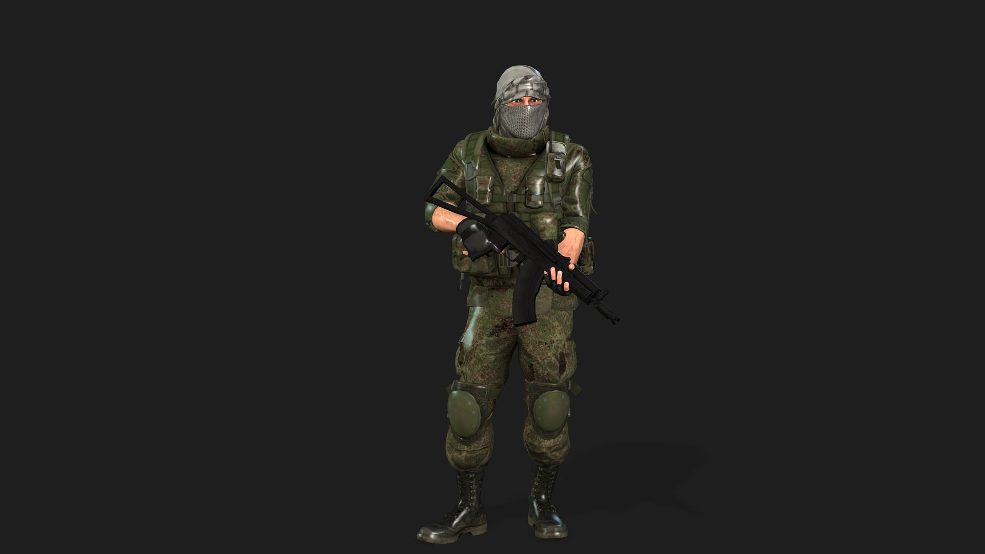 Soldier Military Animation File 3D Model - TurboSquid 1701986