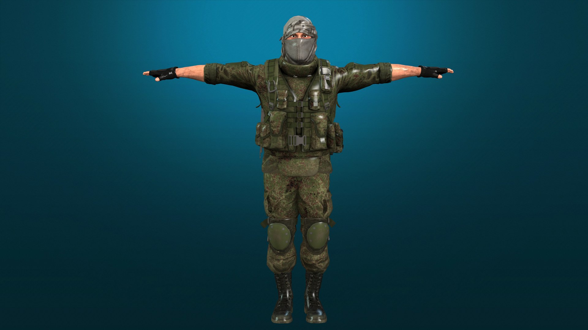 Soldier Military Animation File 3D Model - TurboSquid 1701986