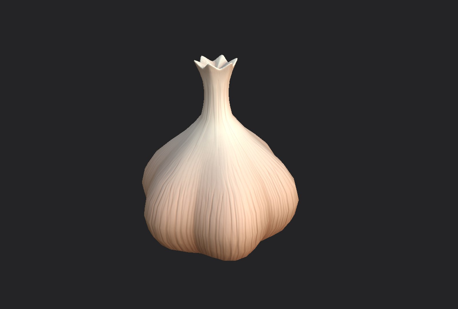 3D garlic food vegetable - TurboSquid 1460708