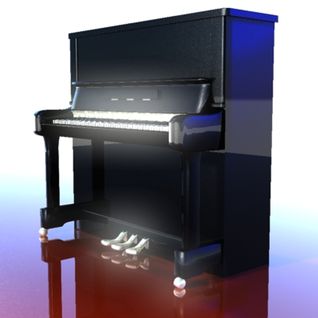 new piano 3d model