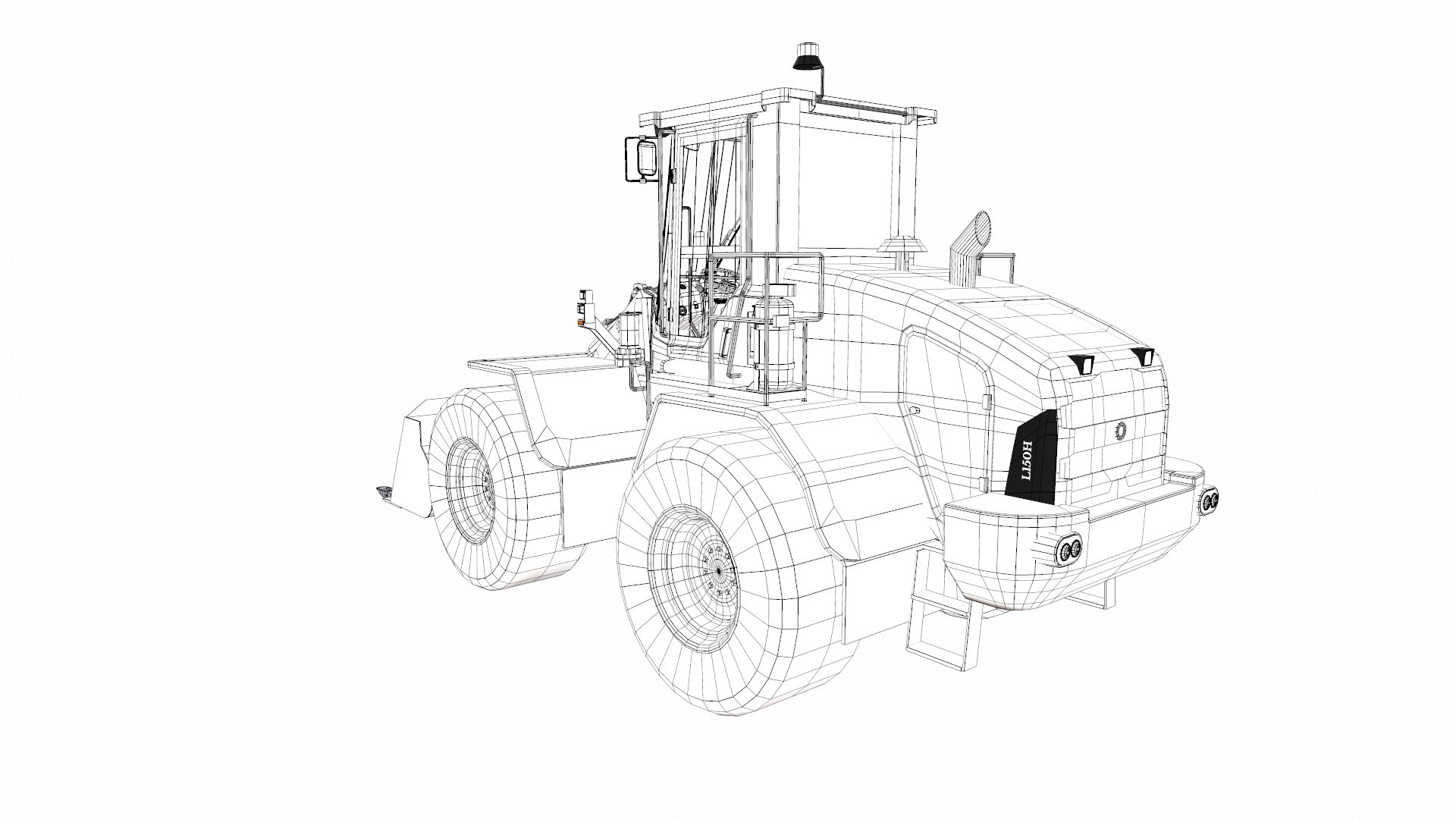 3D Wheel Loader Volvo L220H L150H L180H - TurboSquid 2343787