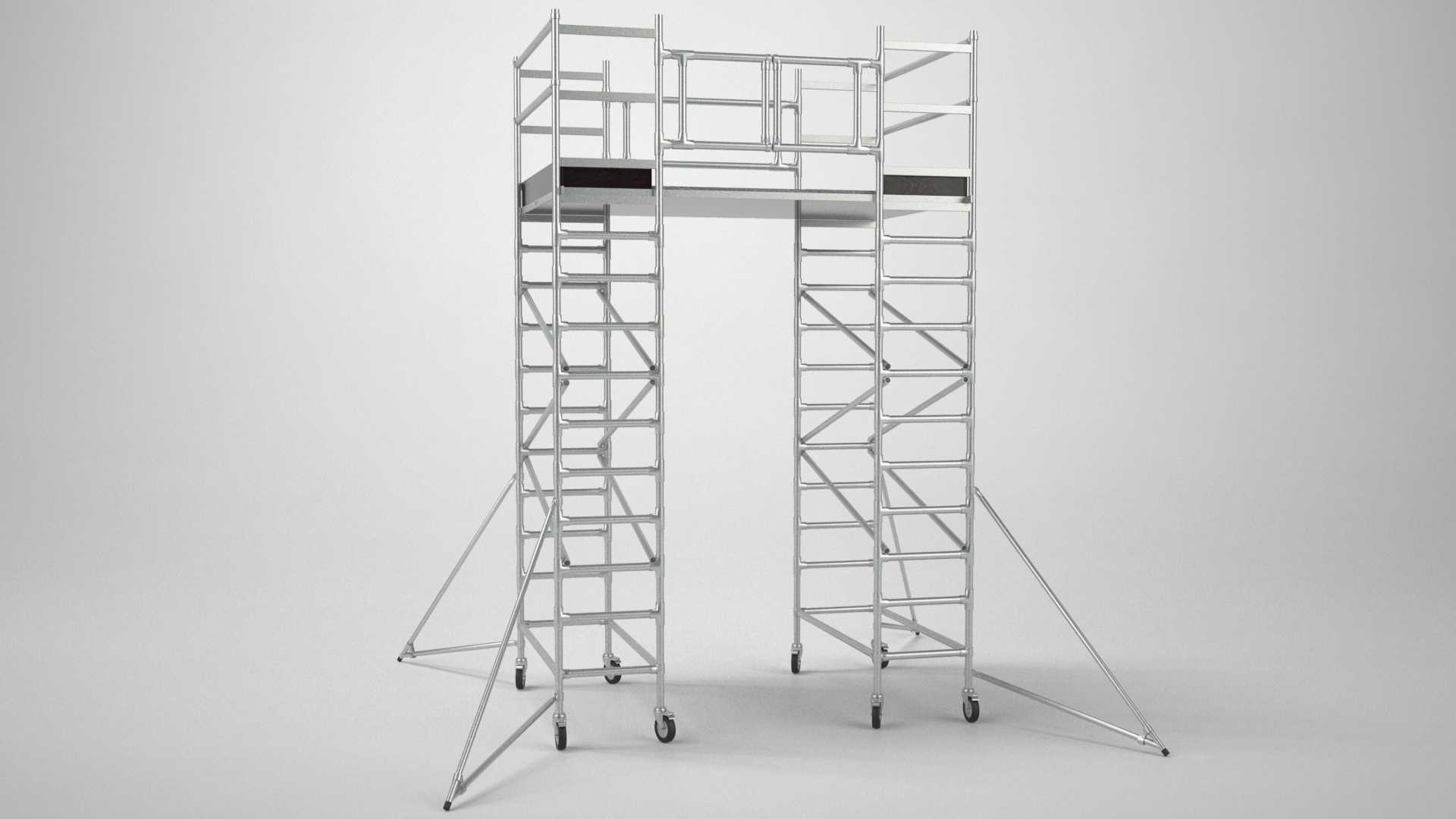 Scaffold Tower 3d Model
