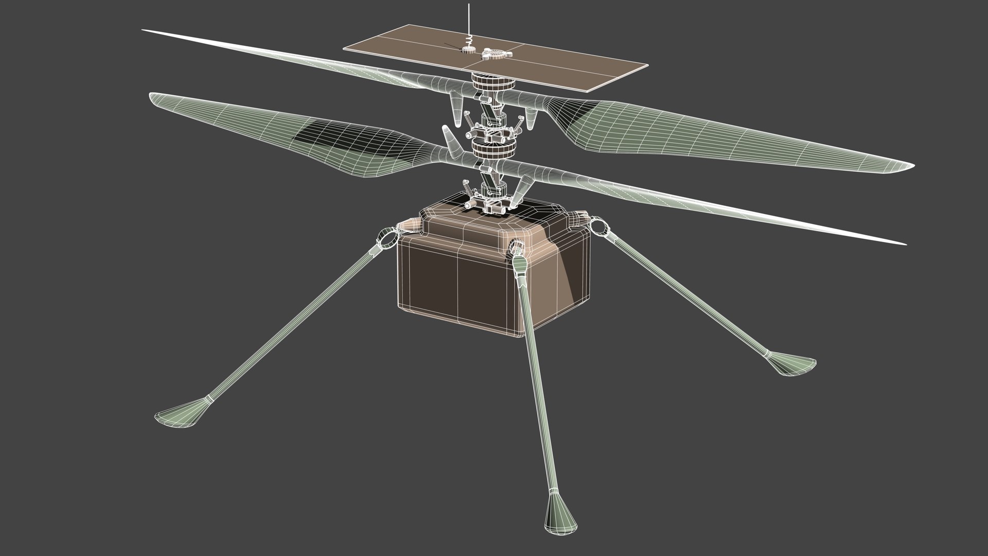 Mars Helicopter Ingenuity 3D - TurboSquid 1594568
