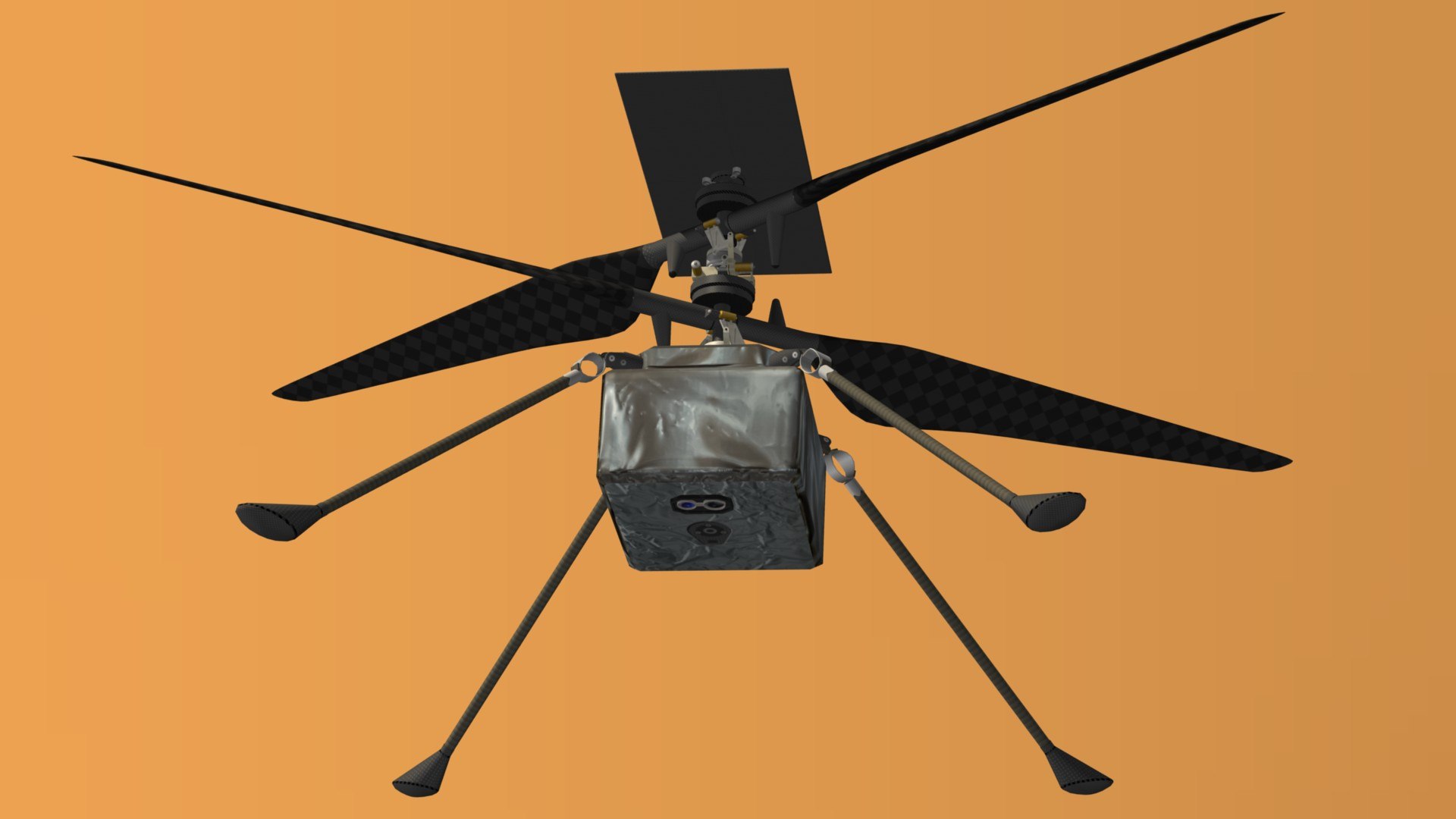 Mars Helicopter Ingenuity 3D - TurboSquid 1594568