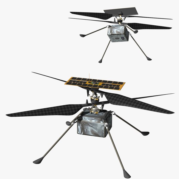 Mars helicopter ingenuity 3D - TurboSquid 1594568
