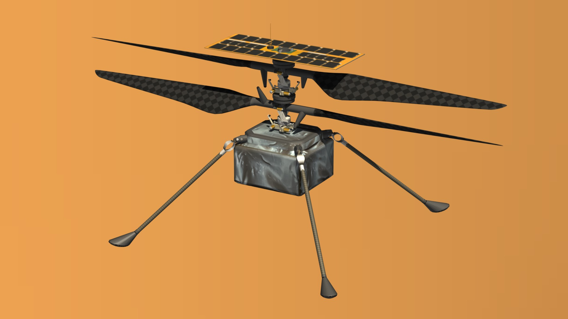 Mars Helicopter Ingenuity 3D - TurboSquid 1594568