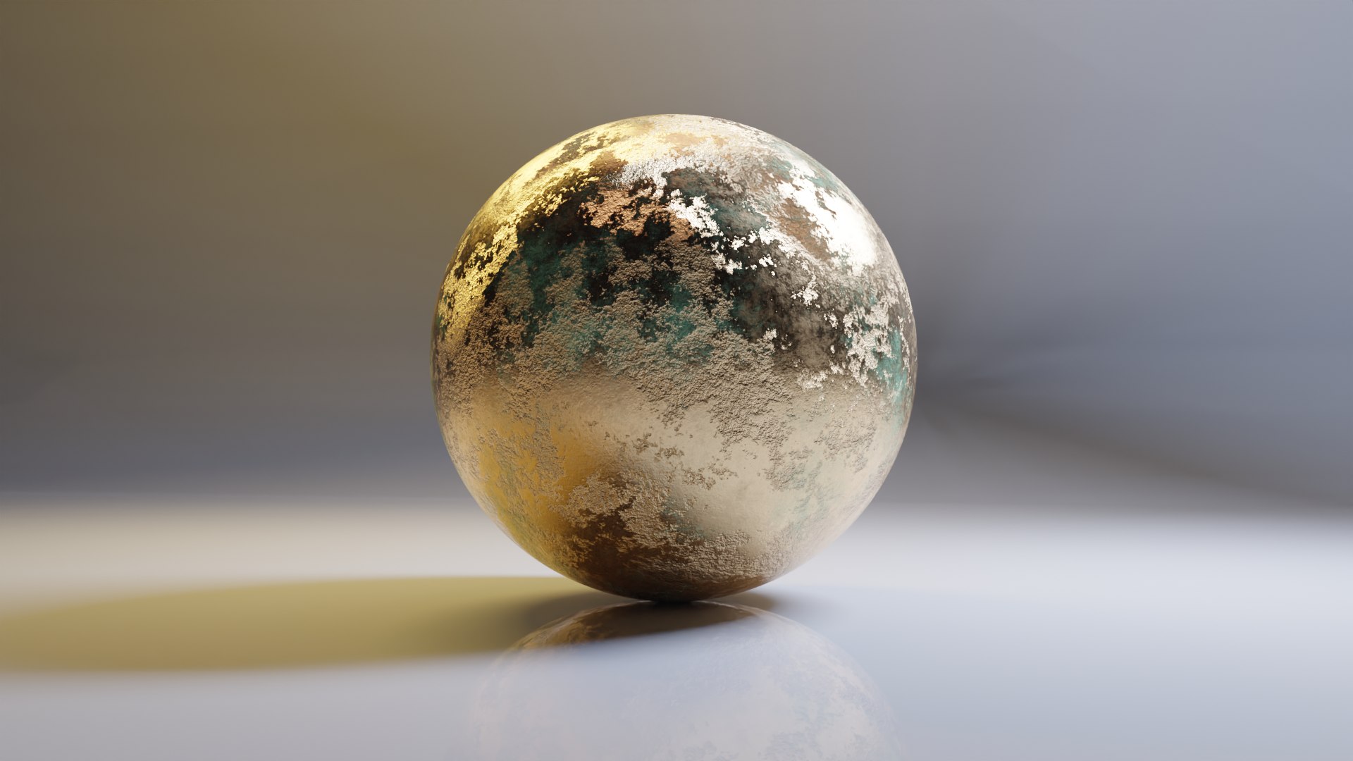 Gold Material 3D - TurboSquid 1850438