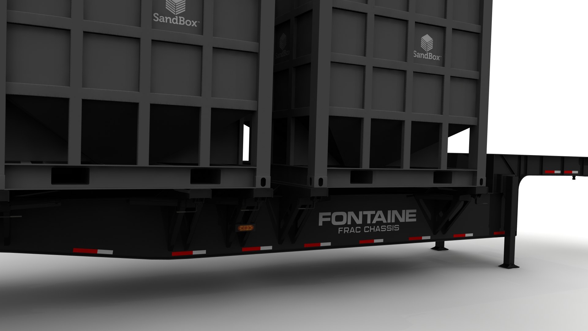 Frap Sand Chassis Trailer 3D Model - TurboSquid 1432278