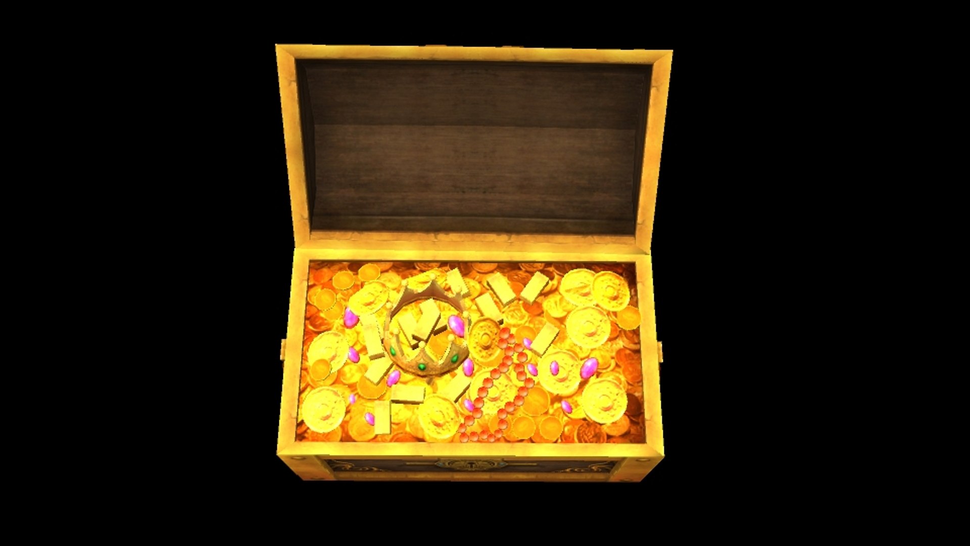 3D treasure box low-poly vr - TurboSquid 1319137