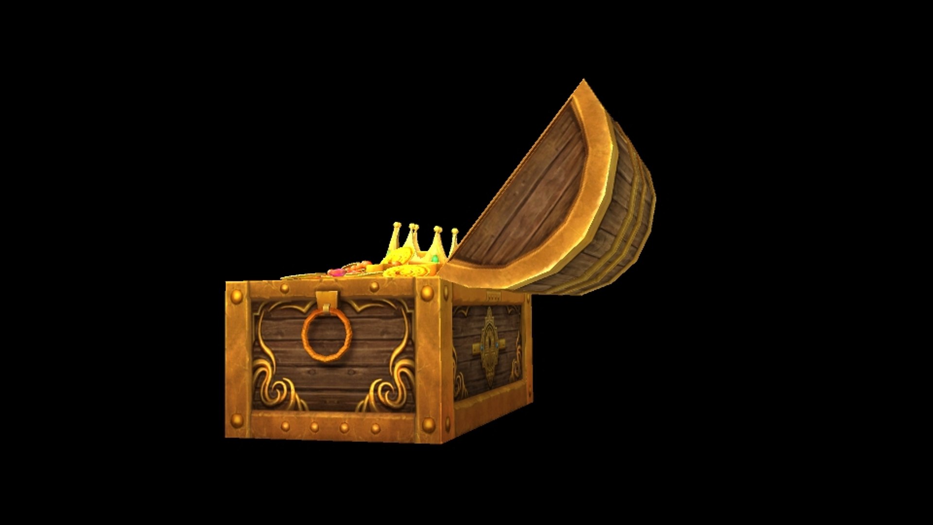 3D treasure box low-poly vr - TurboSquid 1319137