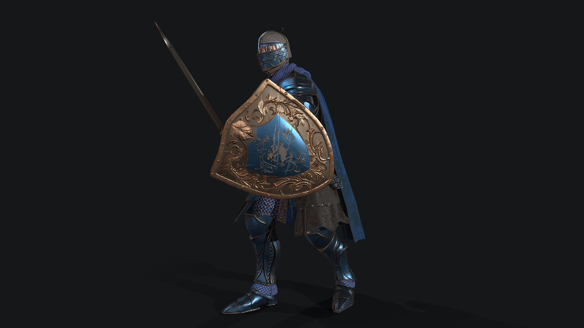 3D Model KnightShield - TurboSquid 2275595