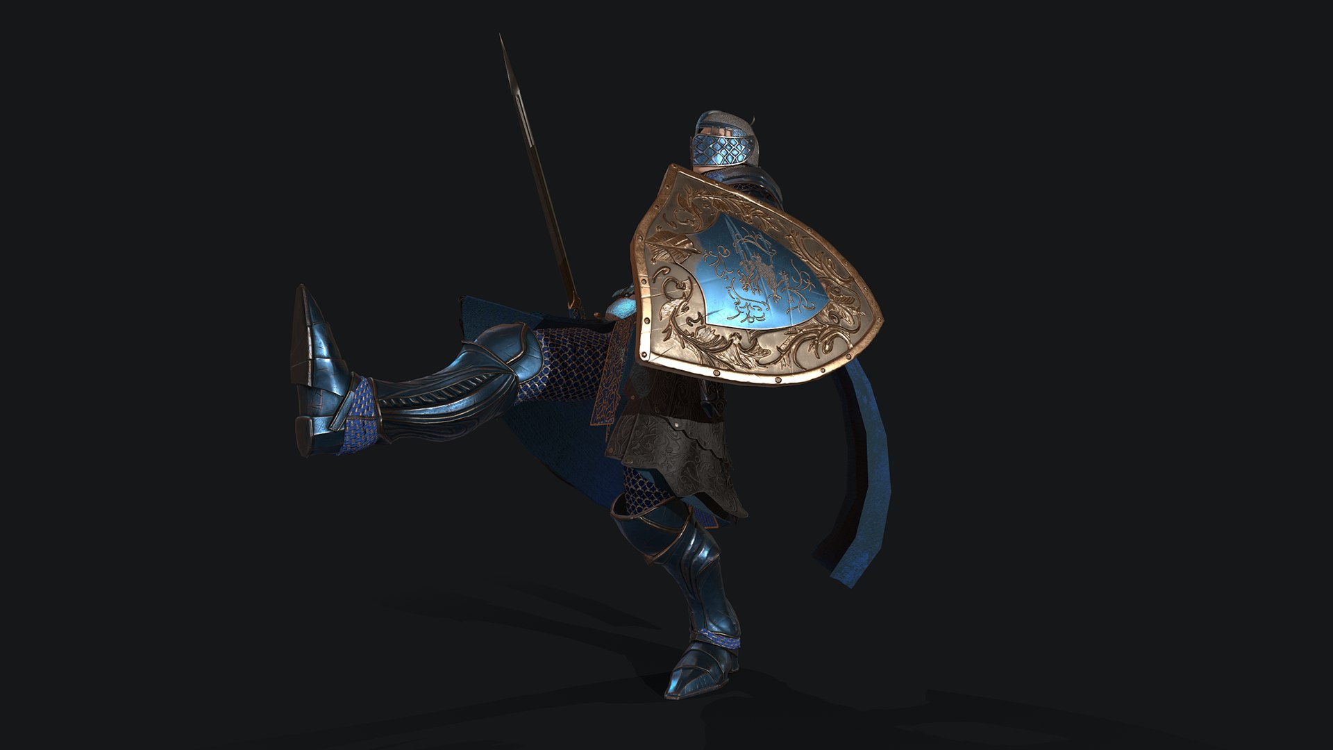 3D Model KnightShield - TurboSquid 2275595