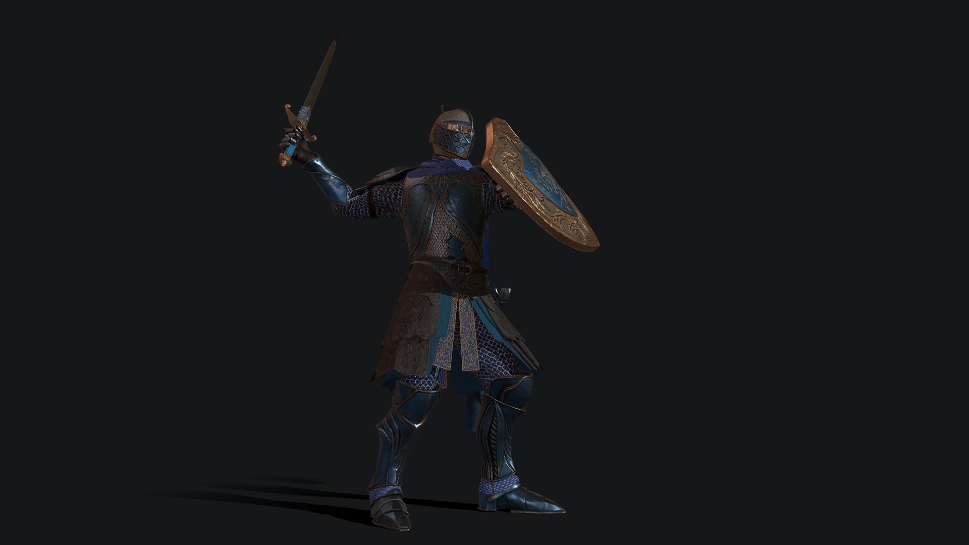 3D Model KnightShield - TurboSquid 2275595