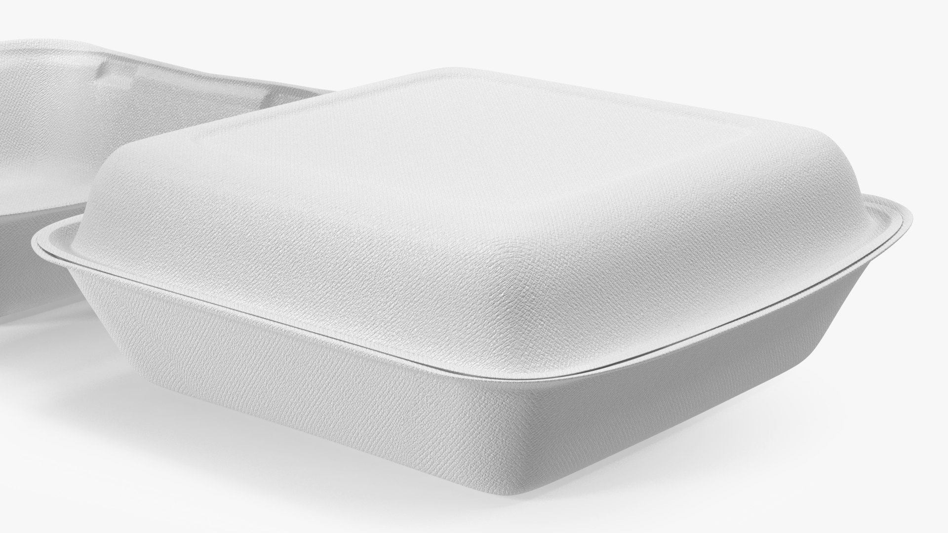 3D Compostable Food Container Set Model - TurboSquid 1806990