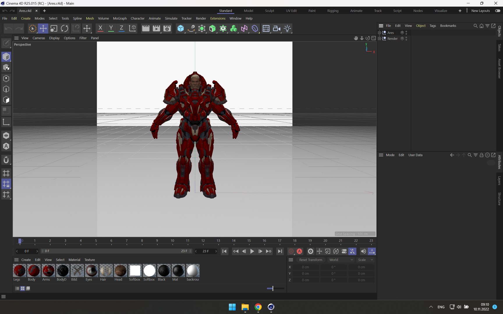 3D Cyber Ares Model - TurboSquid 2077477