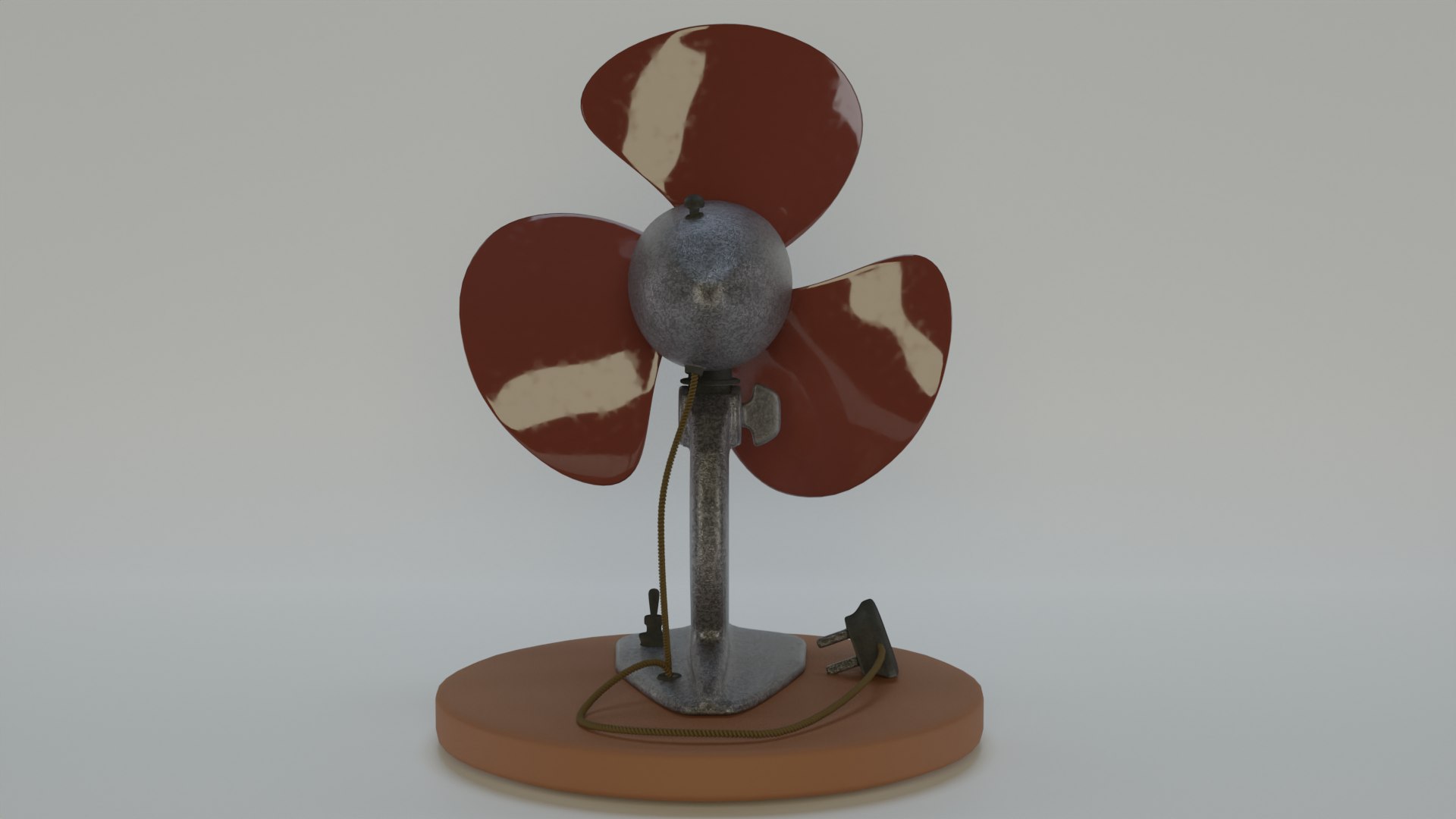 Retro Table Fan 3d Model 3D Model - TurboSquid 2125449