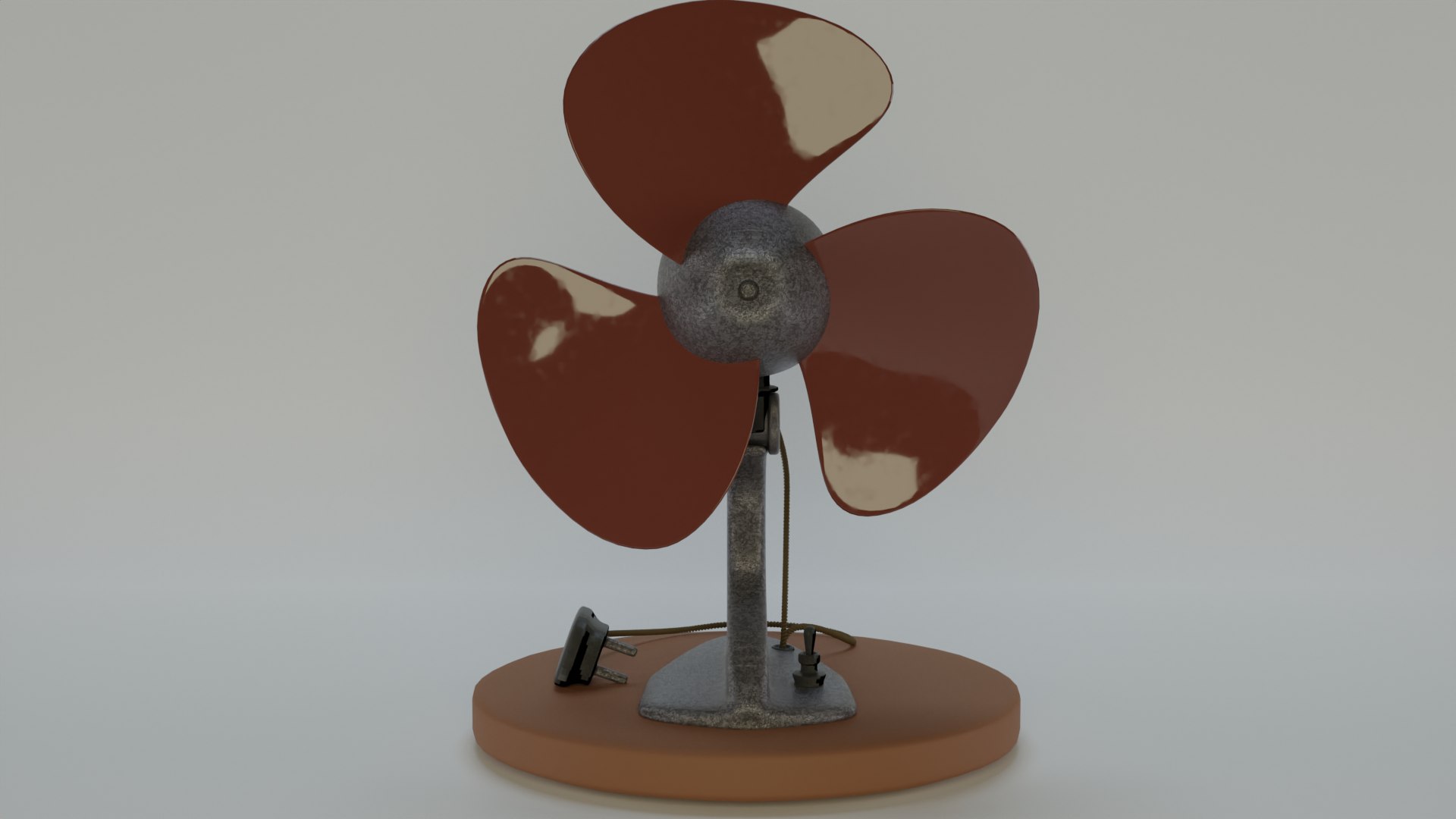 Retro Table Fan 3d Model 3D Model - TurboSquid 2125449