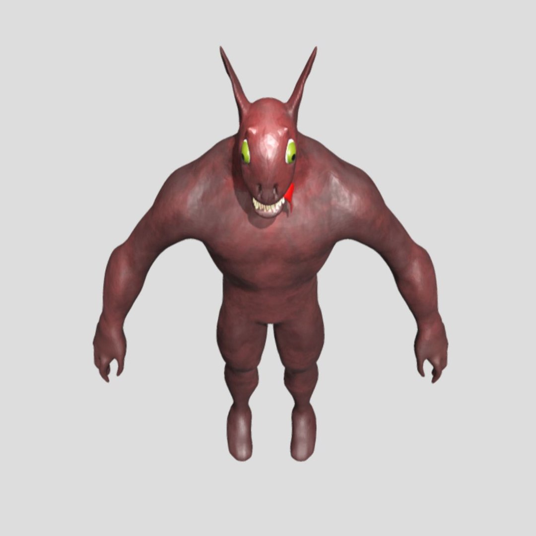 Hell Monster Model - TurboSquid 1472456
