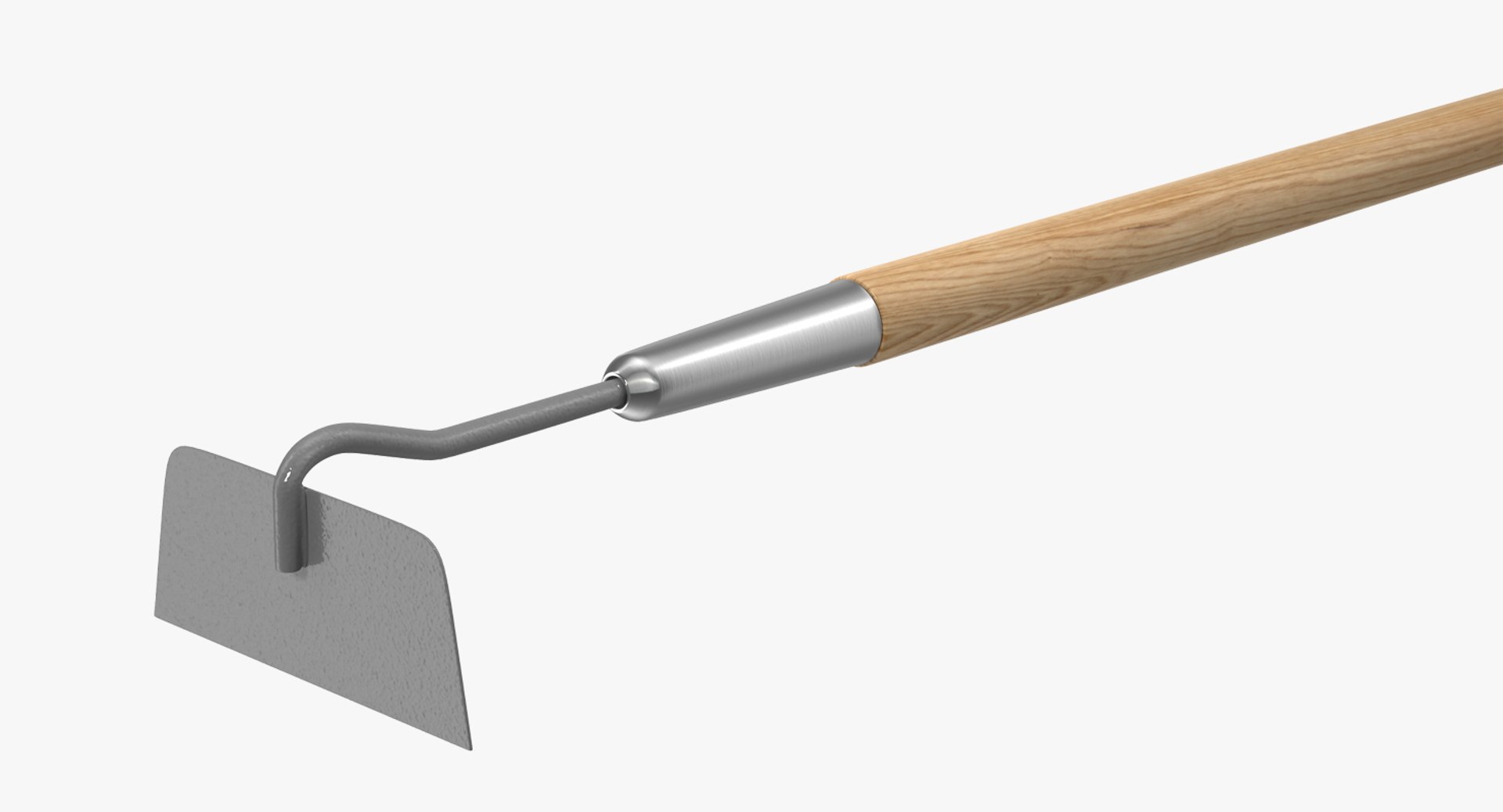 Stainless steel draw hoe 3D model - TurboSquid 1330127