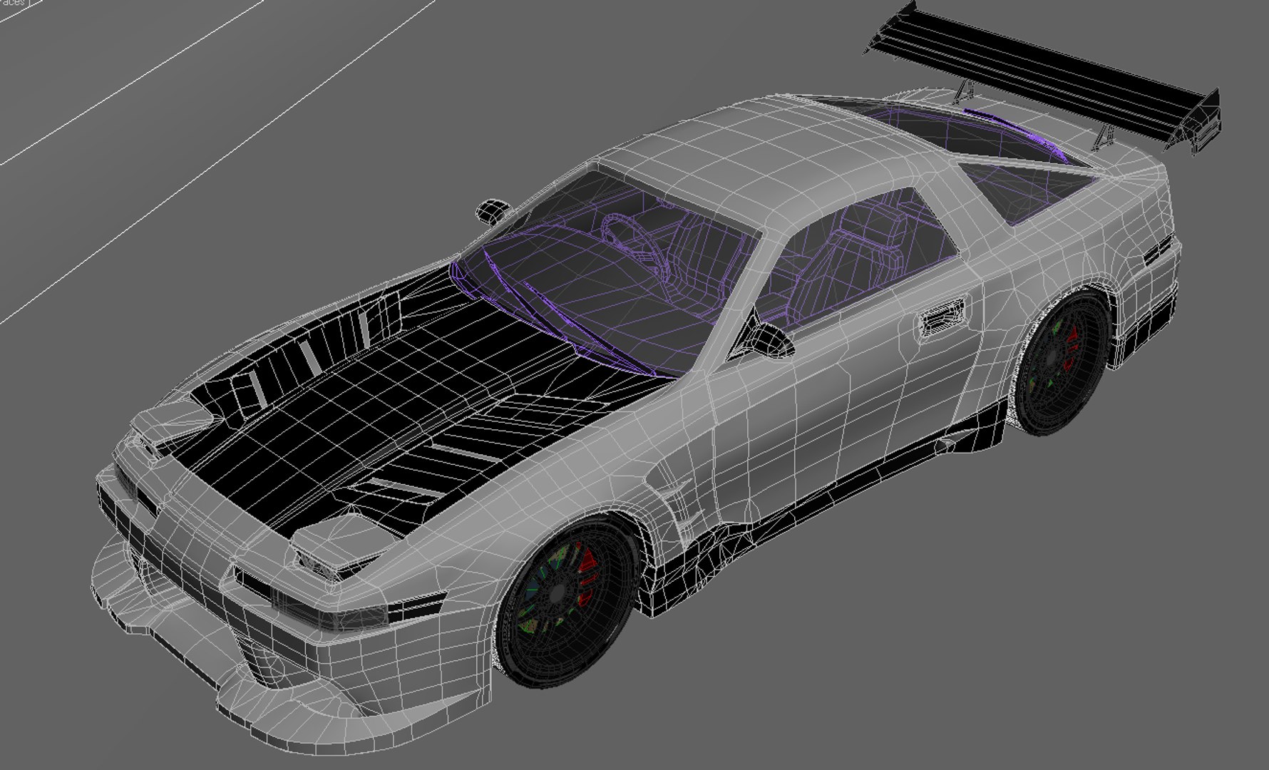 3d Model Of Supra Mk3