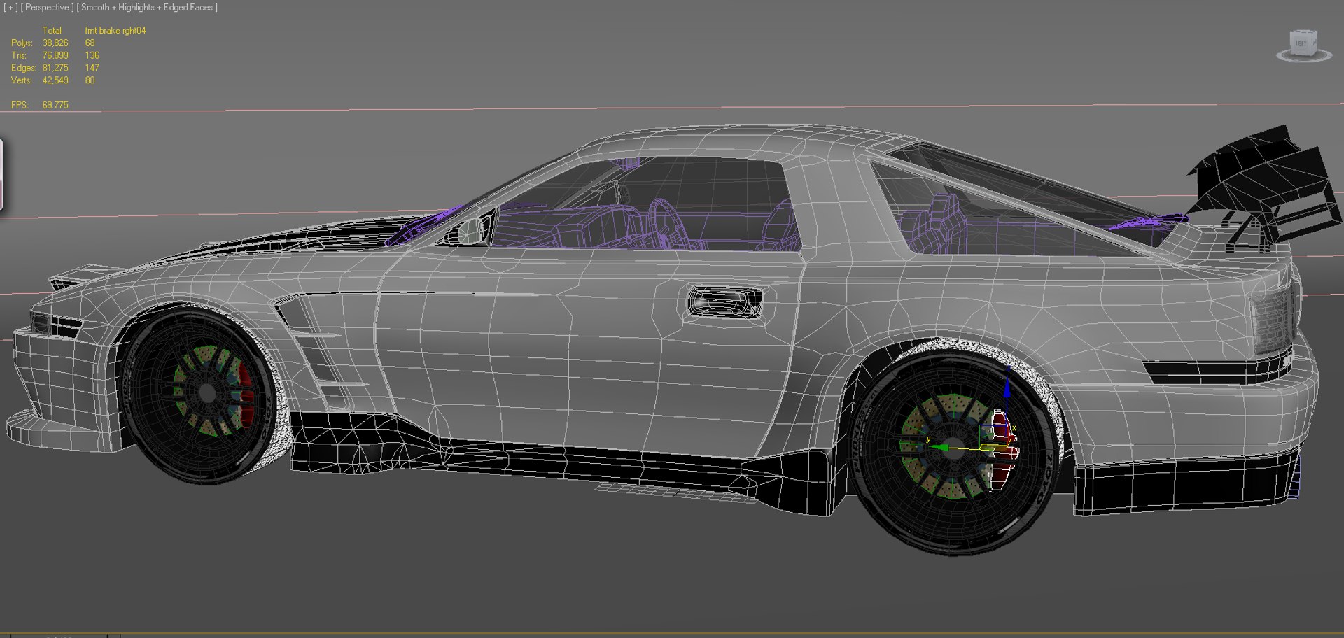 3d Model Of Supra Mk3