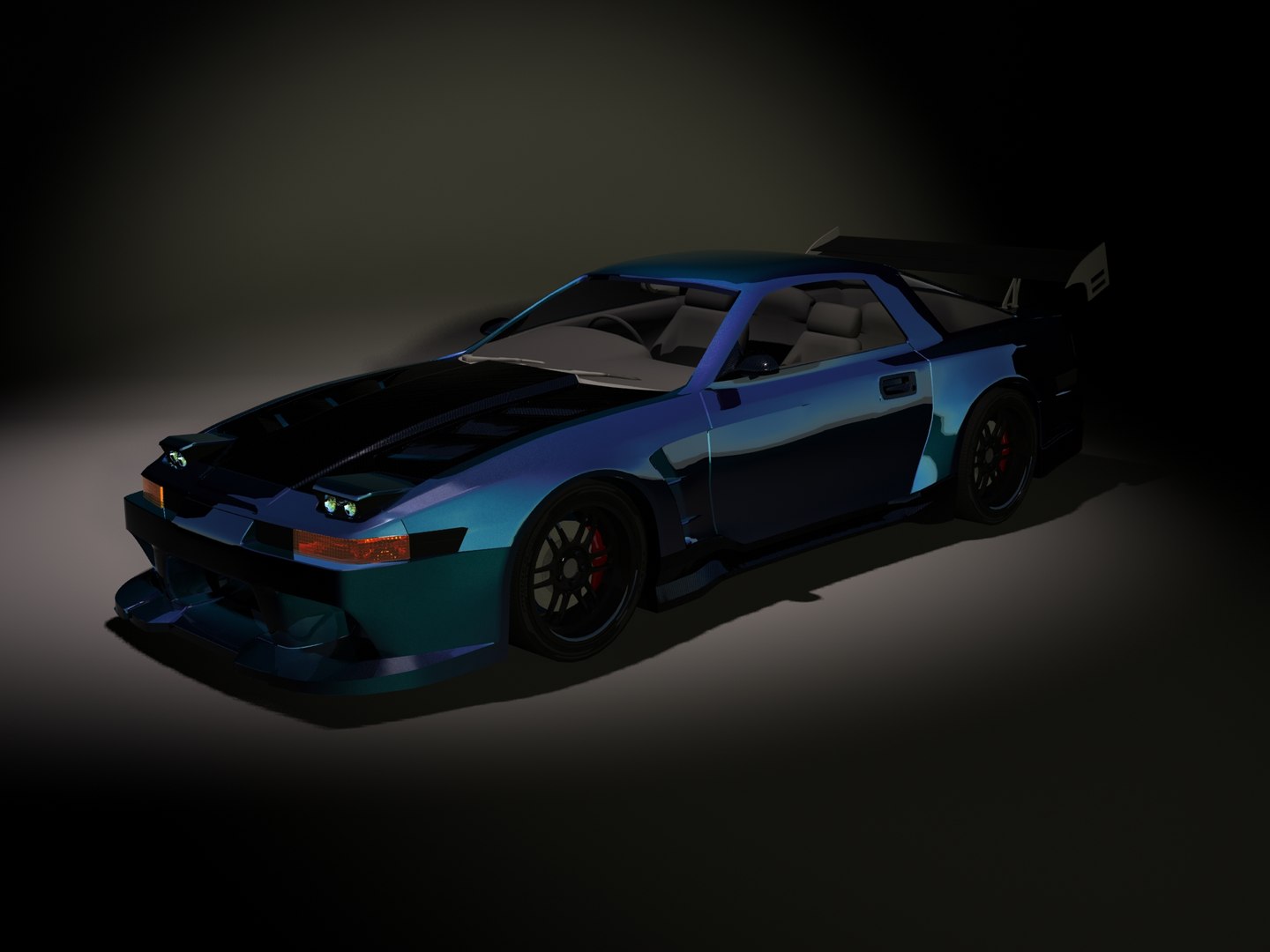 3d Model Of Supra Mk3