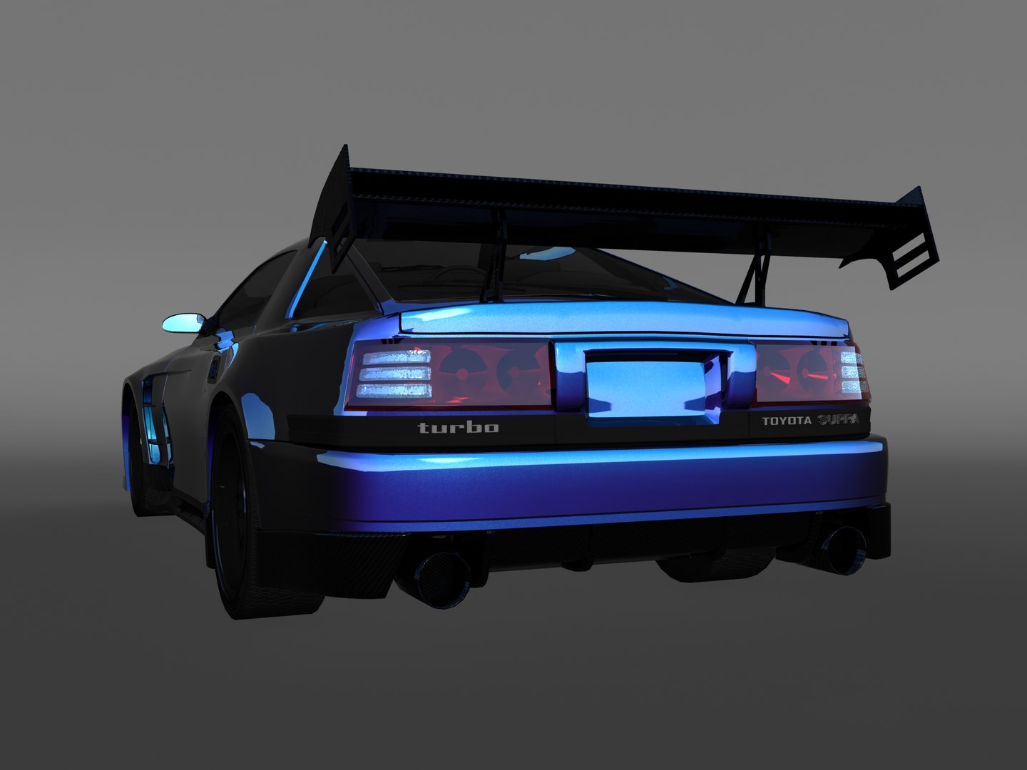 3d Model Of Supra Mk3