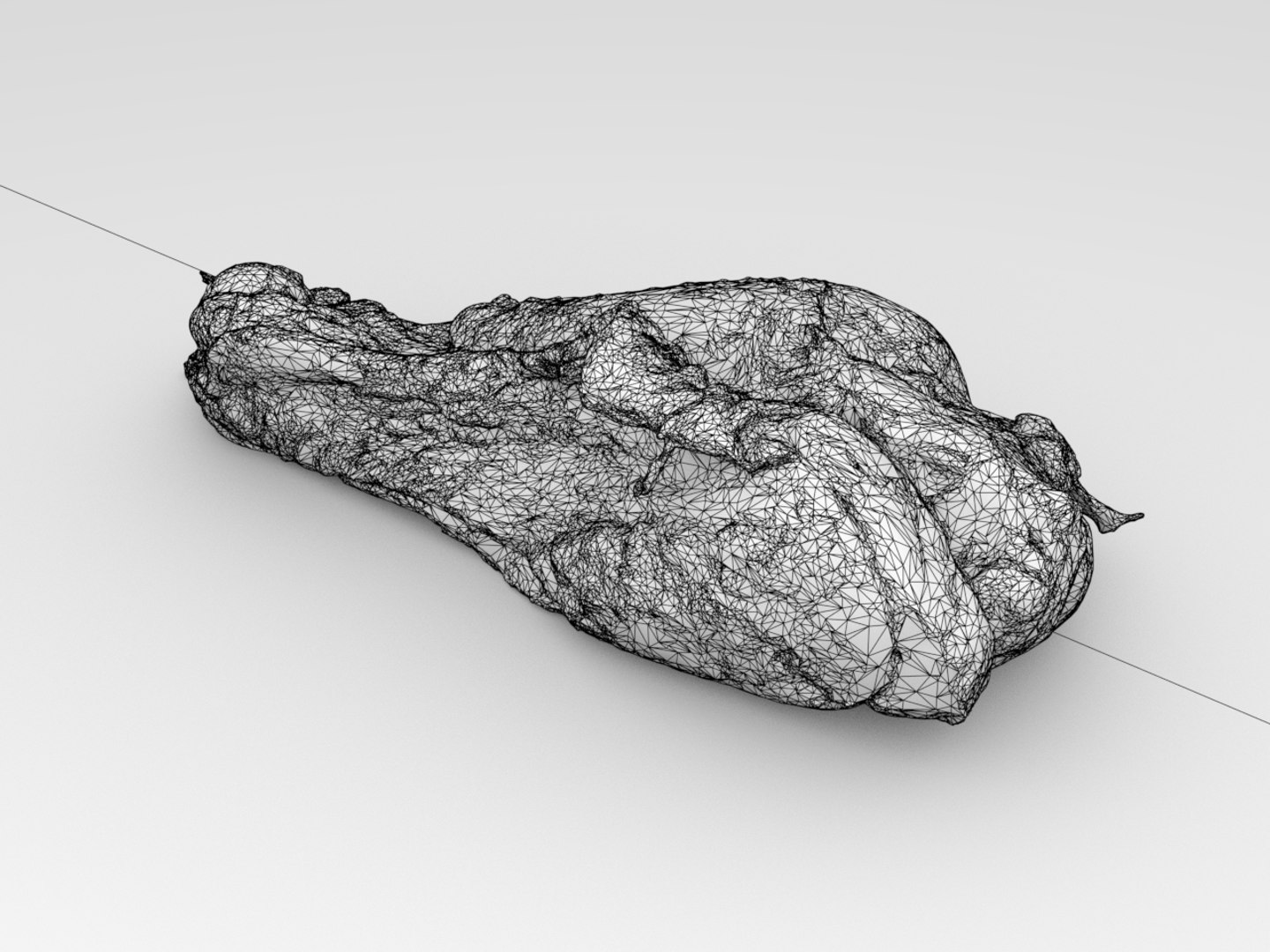 Smoked Leg Turkey 3D Model - TurboSquid 1228025