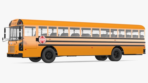 Blue Bird TX3 School Bus 3D model - TurboSquid 1767055