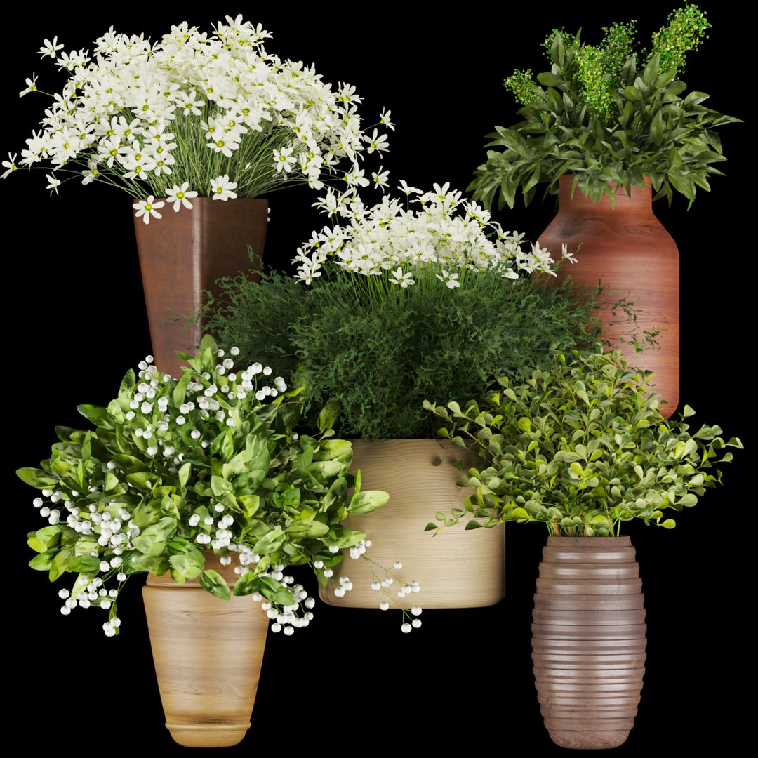 Collection Plant Vol 262 - Bouquet - Flower - 3dmax - Corona - Vray 3D ...