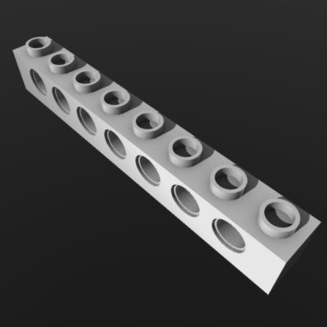 Lego Brick 3d Obj