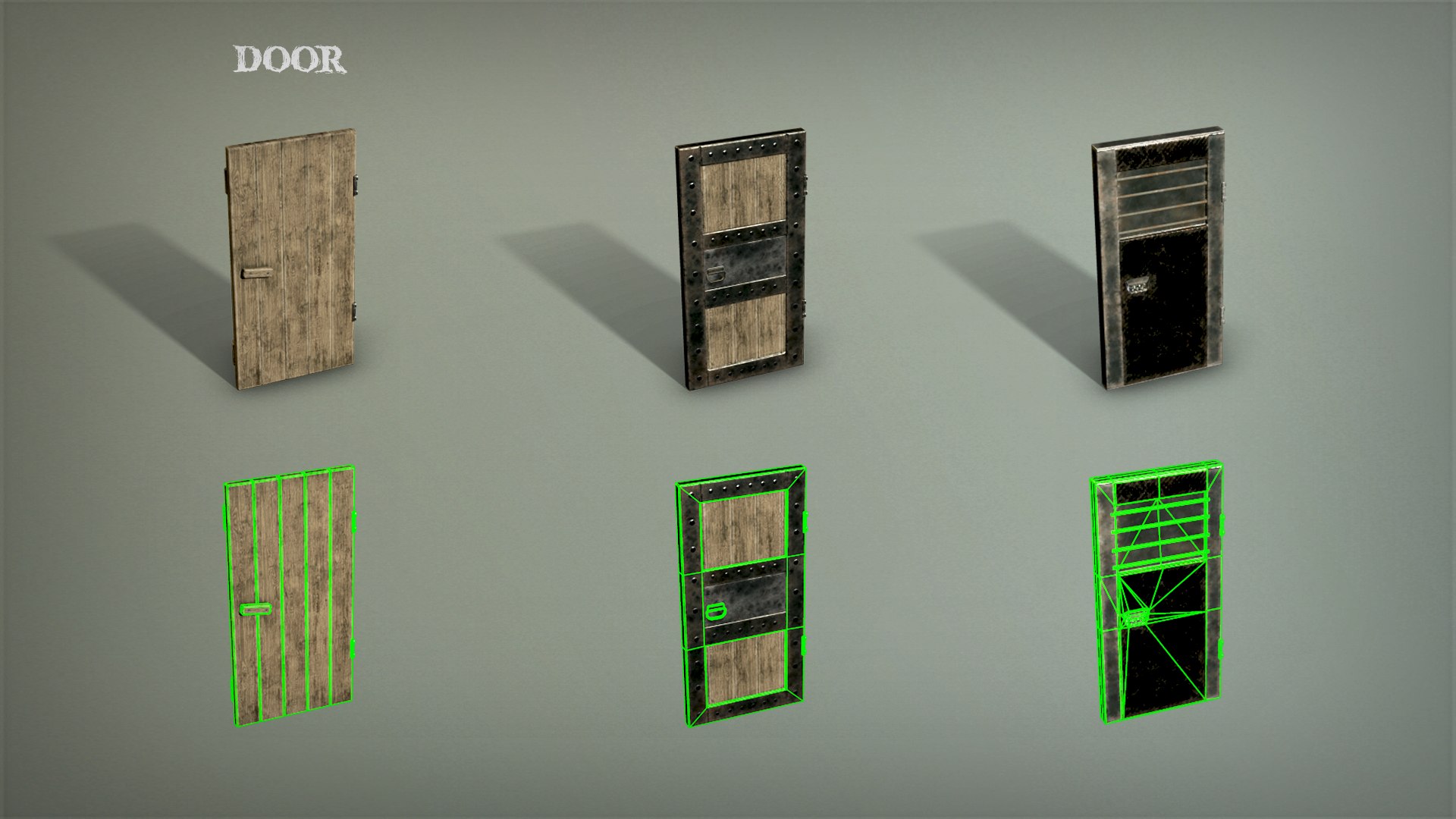 3D Model Survival Construction Pack - TurboSquid 1618772