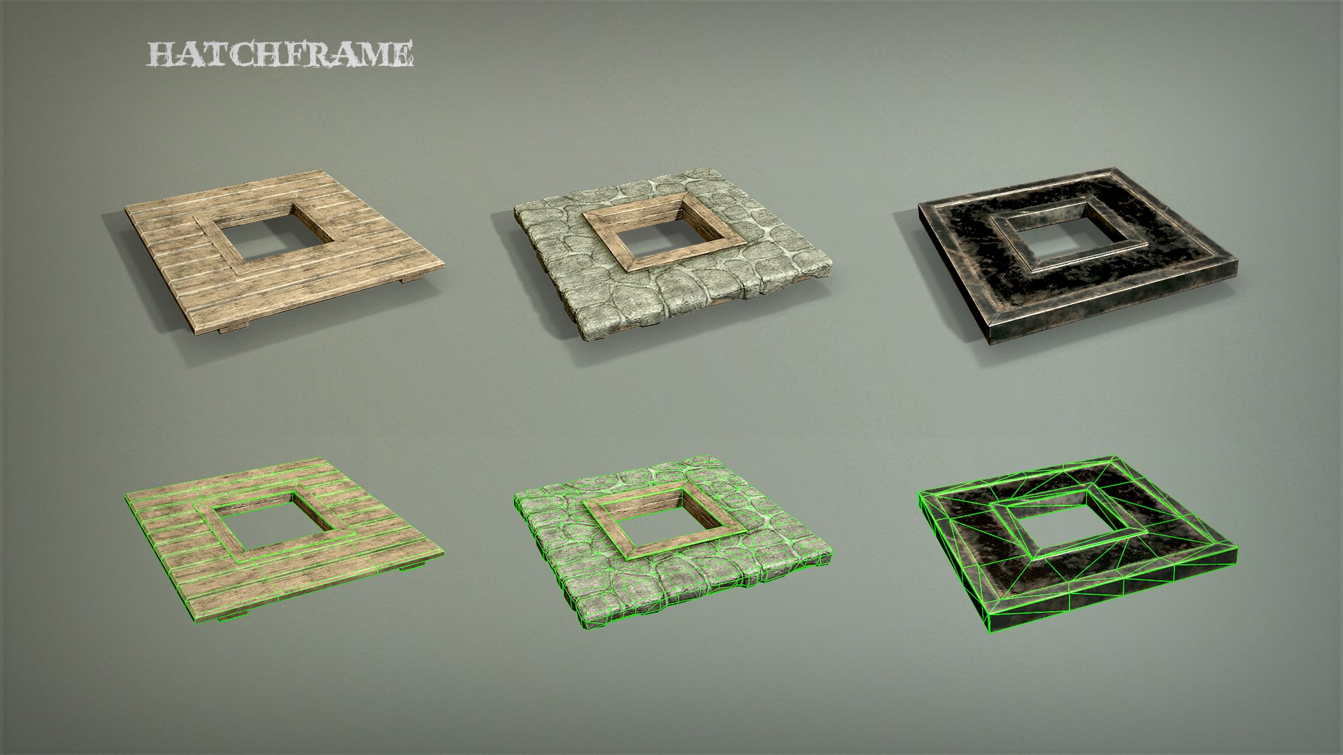 3D model survival construction pack - TurboSquid 1618772