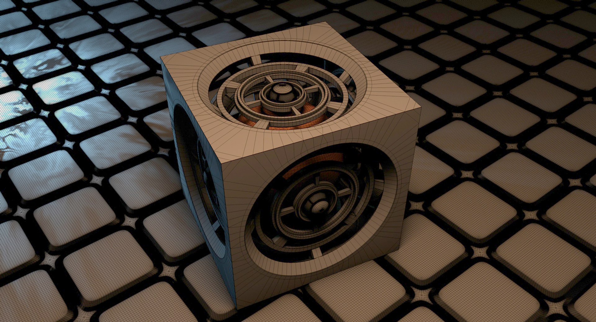 Concepts Fantasy Cube 3D Model - TurboSquid 1425413