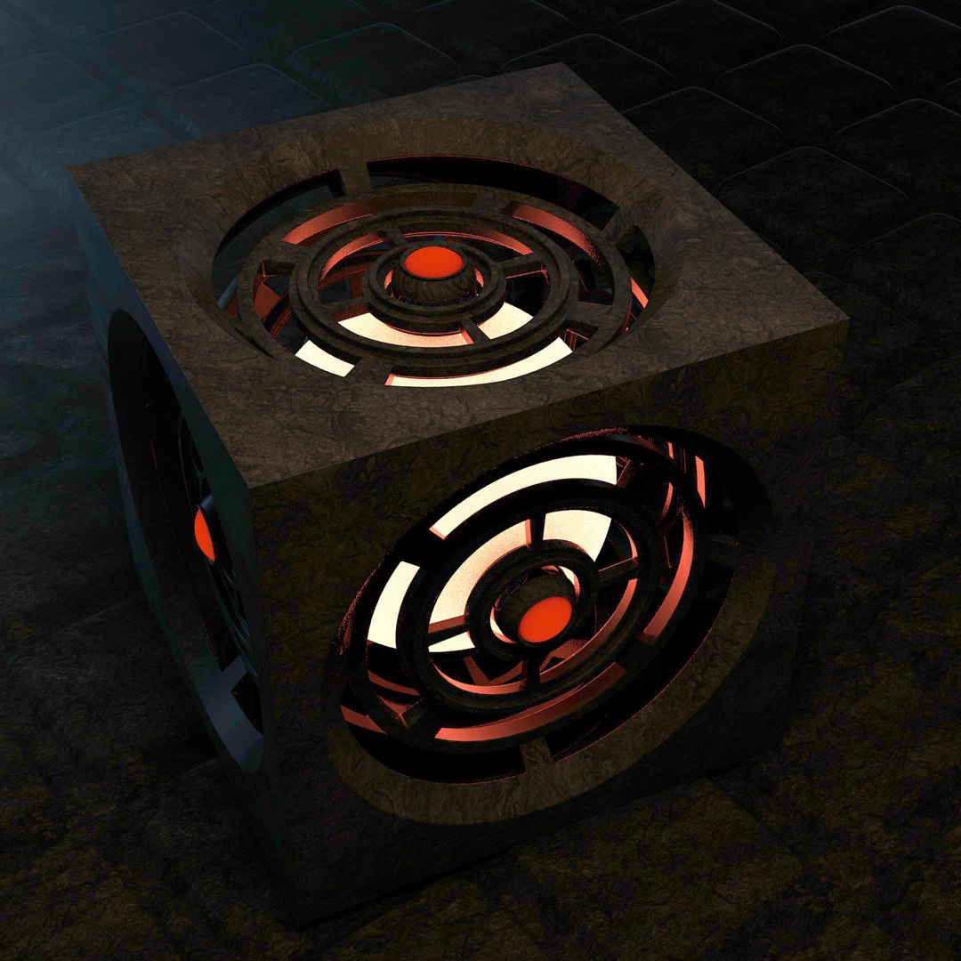 Concepts Fantasy Cube 3D Model - TurboSquid 1425413