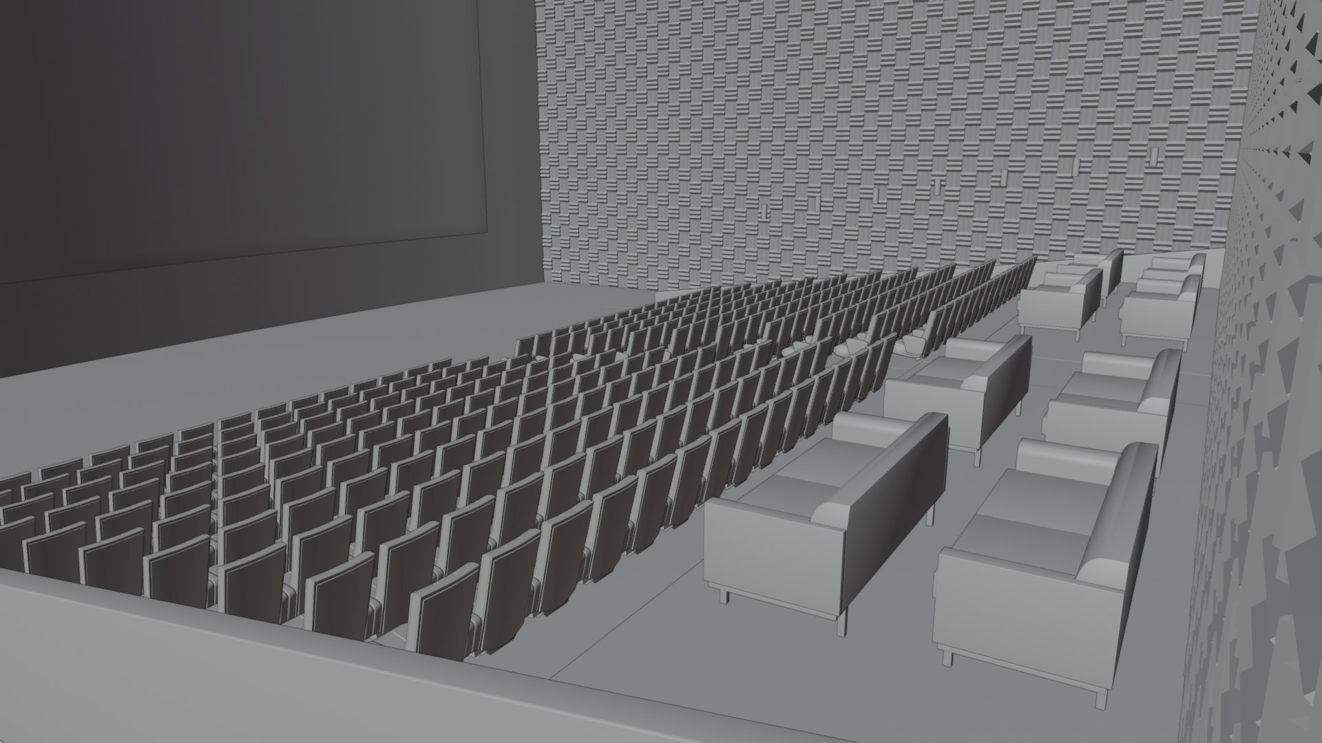 Movie Theatre Model - TurboSquid 2260394
