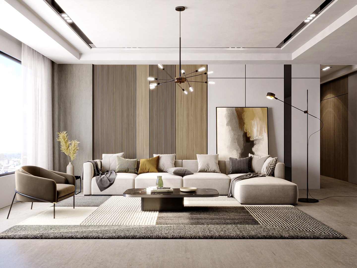 3D Interior Scene Living Room 17 - TurboSquid 2107114