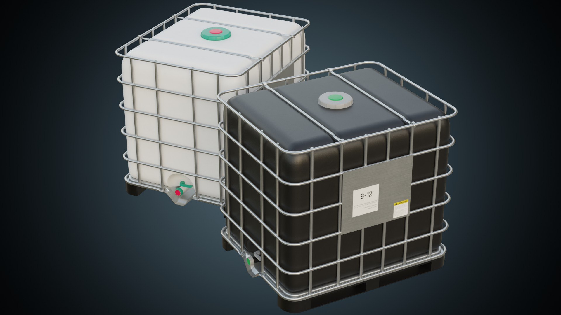 Water Container 1A 3D - TurboSquid 2317520