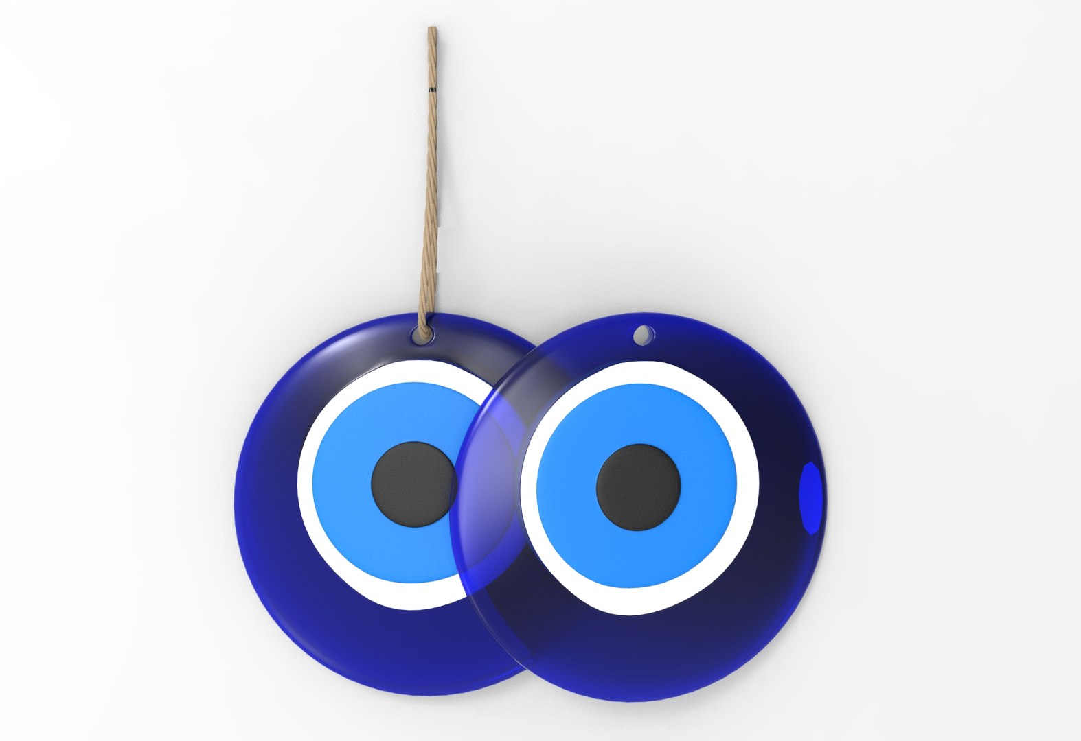 3D Evil Eye Bead - TurboSquid 1942985