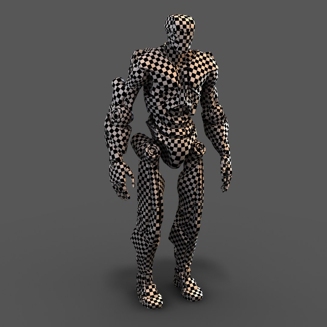 Maya Humanoid Robot Rig